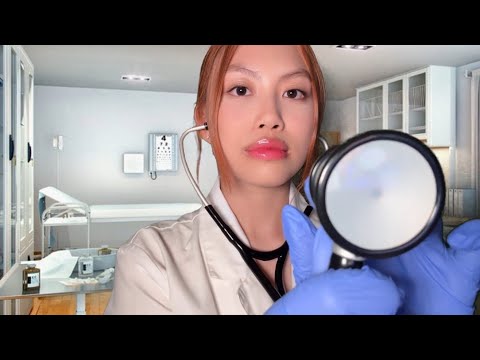 ASMR School Nurse + Medical check ups (Roleplay)
