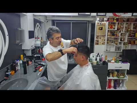 ASMR RELAXING HAIR CUTTING AND BODY MASSAGE WITH MUNUR ONKAN