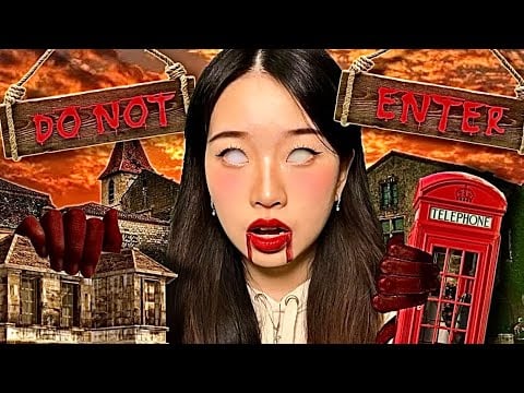 ASMR 🎃 Welcome to Burton Town! An ASMR Halloween Collaboration (Spooky ...
