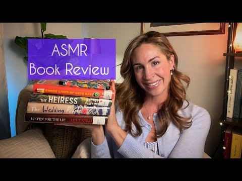 ASMR | Book Review 📚[A whispered review of the books I read last month ...
