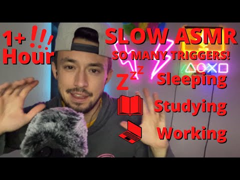 Slow ASMR | Perfect for Sleeping, Studying, and Working | 1+ Hour of ...