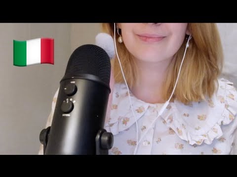 ASMR ITA // IL MIO PRIMO VIDEO ASMR IN ITALIANO