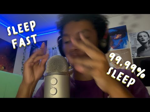 ASMR Mouth Sounds fast and aggressive (99.99% sleep in this asmr video)