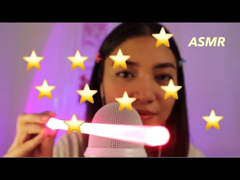 ASMR - repetitive counting in Malay + visual emoji popups 💖🦋🌼🍄💐💫⭐️