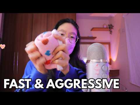 ASMR FABRIC SCRATCHING ~ NO TALKING, FAST & AGGRESSIVE