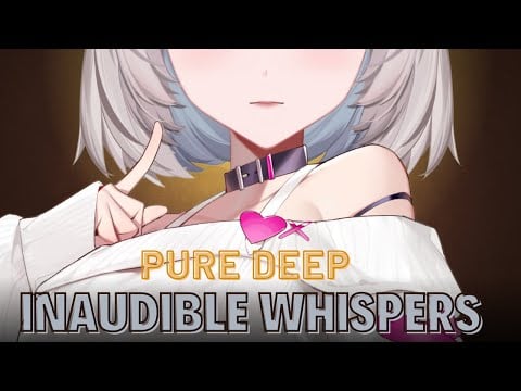 [ASMR] - 100% Sensitivity Pure INAUDIBLE WHISPERS | Deep Intensely Relaxing
