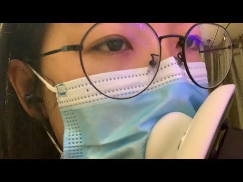 ASMR ear licking with a mask on - The ASMR Index