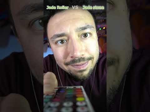 Jade Roller vs Jade Stone ASMR (Ultimate Texture Showdown!)