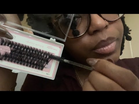ASMR Doing Your Lash Extensions Roleplay