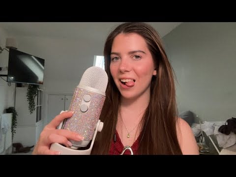 ASMR at 100% Sensitivity! *Super tingly mouth sounds*