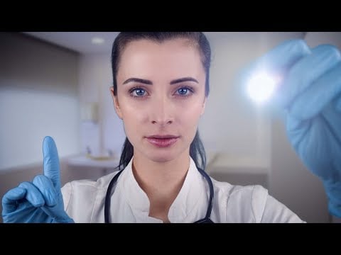 ASMR Deutsch Roleplay: Cranial Nerve Exam Roleplay 👩‍⚕️ Arzt Roleplay (German ASMR)
