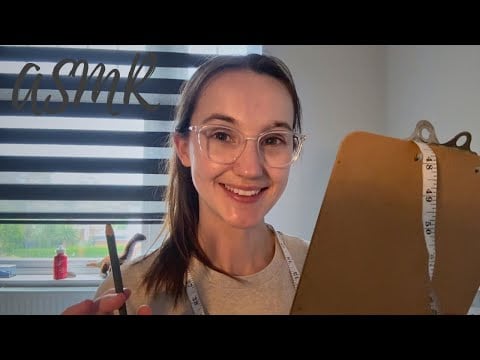 ASMR | Sketching You, Measuring You, Drawing Your Face (Personal Attention)