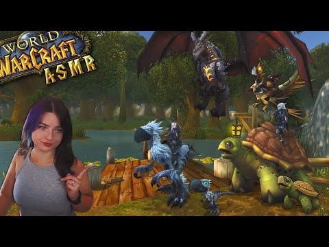 [ASMR] Matching Pets with my Favorite Mounts in World of Warcraft ~ Keyboard Sounds