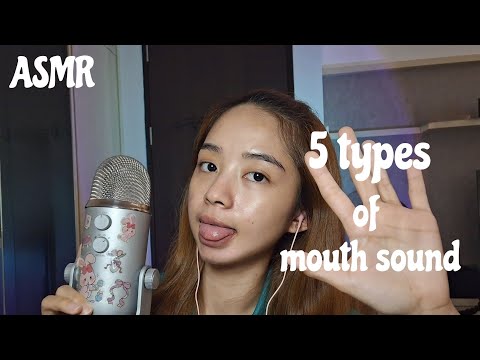 ASMR 5 types of mouth sound 😋 - The ASMR Index