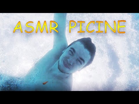 asmr français : Dans ma piscine 💧💧