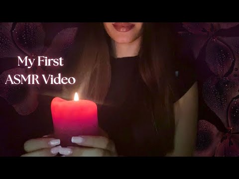 My First ASMR Video ‧₊˚🕯️🖤‧₊˚.