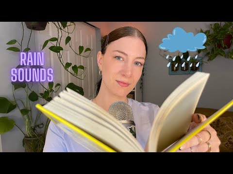 ASMR Rain Sounds 🌧️ Whispered Reading Nancy Drew CH 7 & 8