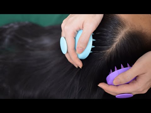 ASMR SLEEP TINGLES, RELAXING HEAD RELAXER APPLICATION VERY SATISFYING ...