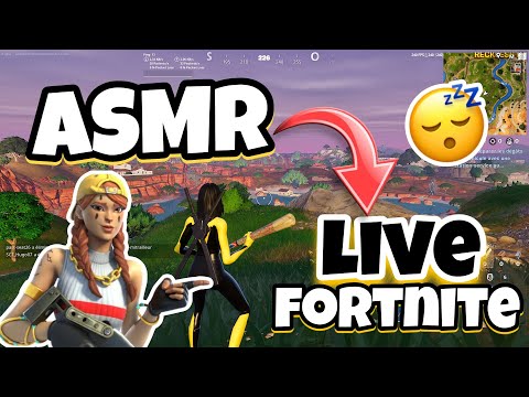 ASMR LIVE SUR FORTNITE VIENS TE DETENDREEEEEEE