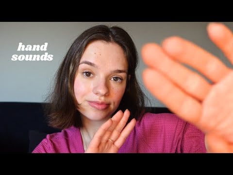ASMR 16 minutes of every hand sound (finger flutters, scratching ...