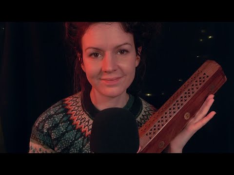 ASMR Wood Sounds - Tapping, Scratching, Stroking