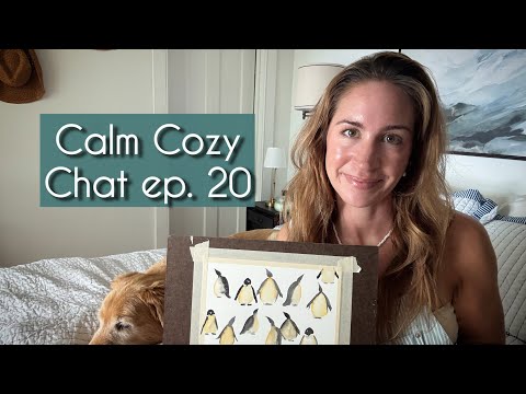 ASMR | Calm, Cozy Chat ep. 20 | 🌊 Lake Sounds, Crafting, Crocheting ...