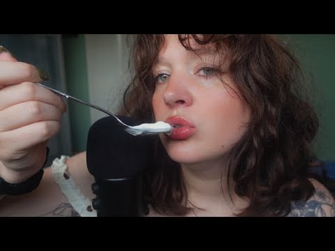 Fake food ASMR & mouth sounds: 🍩🍌🍓🧇🍦🌽🍫