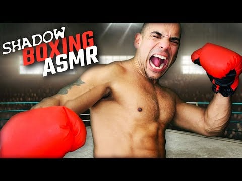 SHADOW BOXING ASMR to knock you out to SLEEP 😴