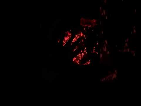 fire visuals/crackling + hand movements