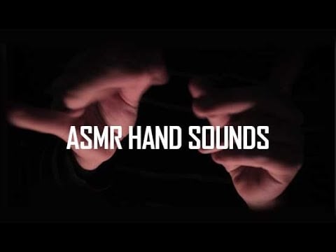 🔥ASMR HAND SOUNDS With Crackles and Music🔥