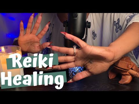 Relaxing ASMR to reduce stress | Negative energy removal | Calming Reiki Energy Healing | Amethest