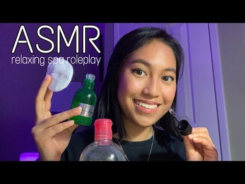 ASMR Spa Facial Treatment (at my REAL ASMR Spa)
