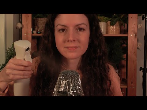 ASMR Liquid Sounds, Mic Spraying, Splashing