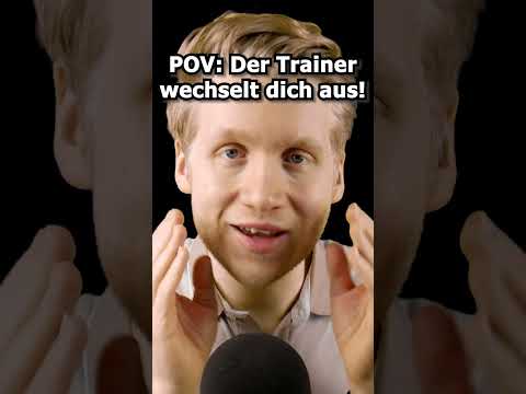 ASMR - POV: Der Trainer wechselt dich aus! #shorts #asmr #roleplay # ...