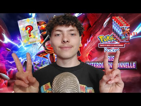 ASMR : 31 boosters de la nouvelle extension Pokémon Pocket