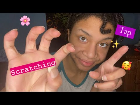 ASMR - Tapping, Scratching, Affirmation (Carlee)
