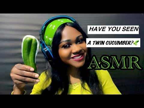 ASMR - SUCKING CUCUMBER EATING AND LICKING | CRUNCHY CUCUMBER [mouth ...