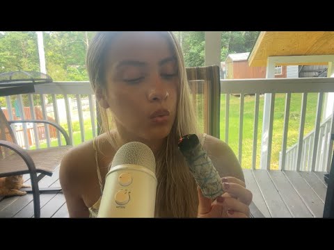 ASMR pulling&plucking away your stress /saging you🌬️💜