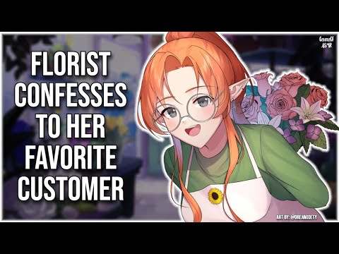 3DIO ASMR | Florist Confesses to her Favorite Customer 💐 | Comfort ...