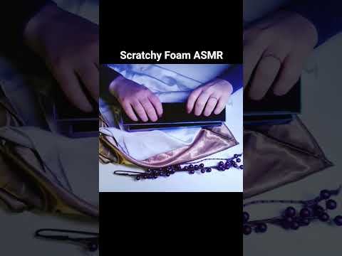 Scratchy Foam #ASMR #asmrlikeasandbox #relax #triggersforsleep