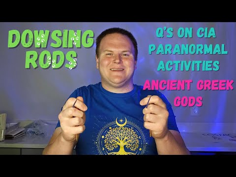 Dowsing Rod Q&A Session With Vulra on CIA and Ancient Greek Gods