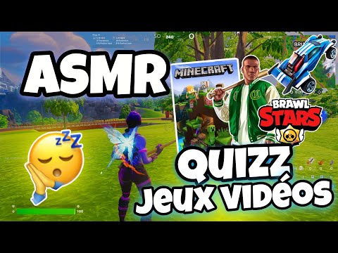 ASMR Français • QUIZZ JEUX VIDEOS pour te RELAXER ! 😴💤