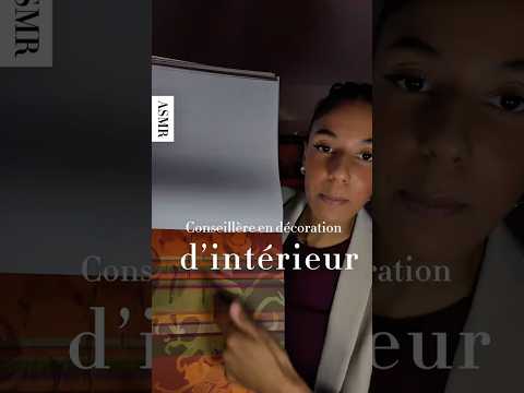 ASMR RP - Conseillère en décoration d'intérieur #roleplay #asmr #relax