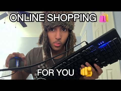 ASMR Online shopping for you 🛍️ ( keyboard sounds ⌨️ )