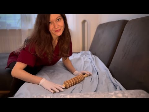 ASMR Full Body Massage at a Private Hotel Room - Binaural Sounds