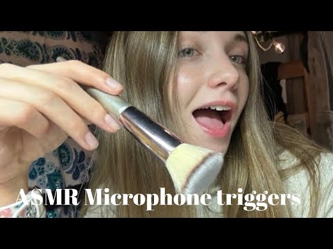 ASMR microphone triggers... very tingly