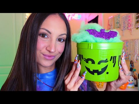 ASMR Boo Bucket of Tricks & Treats! 🎃