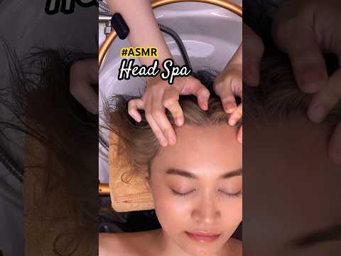 💈ASMR HAIR WASH, SCALP & FACE MASSAGE w/ BACK SCRATCHING | FULL BARBERSHOP EXPERIENCE by LADY BARBER