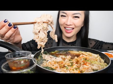 SIMPLY DELICIOUS AND EASY HOT POT (ASMR EATING SOUNDS) NO TALKING | SAS ...