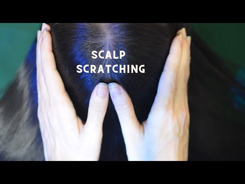 ASMR Hair Parting, Hair Brushing, Hair Cracking With Comb On Real ...